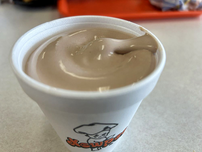 This chocolate malt isn't just a drink, it's a time machine in a cup. Smooth, creamy nostalgia that puts modern shakes to shame.