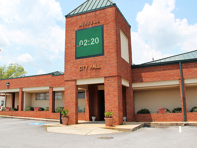 City Hall stands as a testament to small-town governance where neighbors actually know their representatives' names.