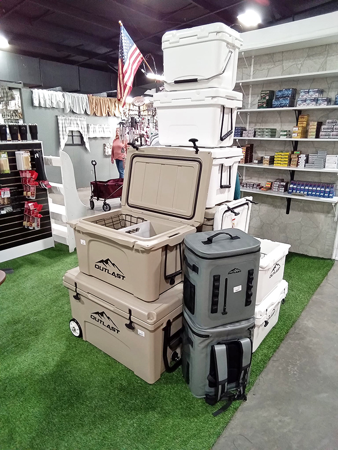 Not your average cooler collection! These heavy-duty ice chests are ready for everything from fishing trips to family reunions.