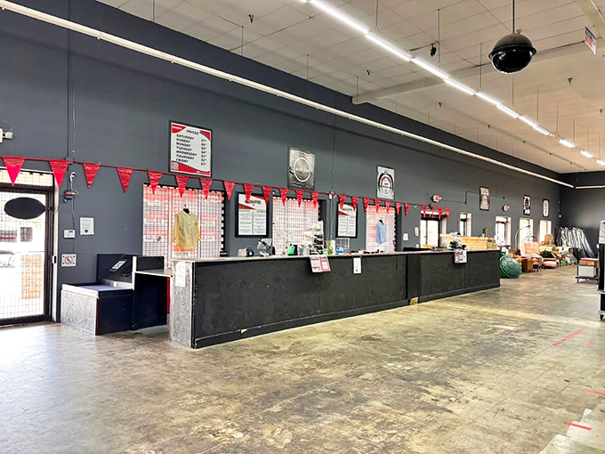 Command central where bargain victories are tallied. Note the festive red pennants&mdash;they're celebrating your wallet's happiness.