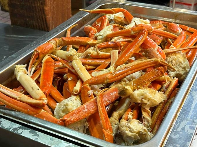 These crab legs look like they swam straight from Alaska to your Indiana dinner plate.