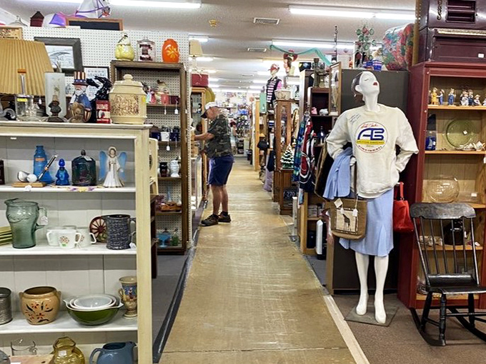 The thrill of the hunt draws visitors down aisles where every booth offers a different curator's vision of what deserves preservation.