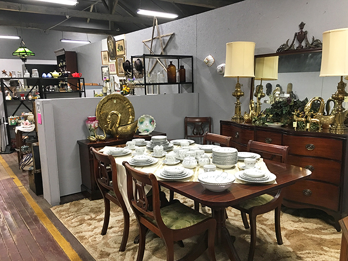 This elegant dining set has hosted countless conversations, transforming ordinary meals into memorable moments worth preserving through the decades.
