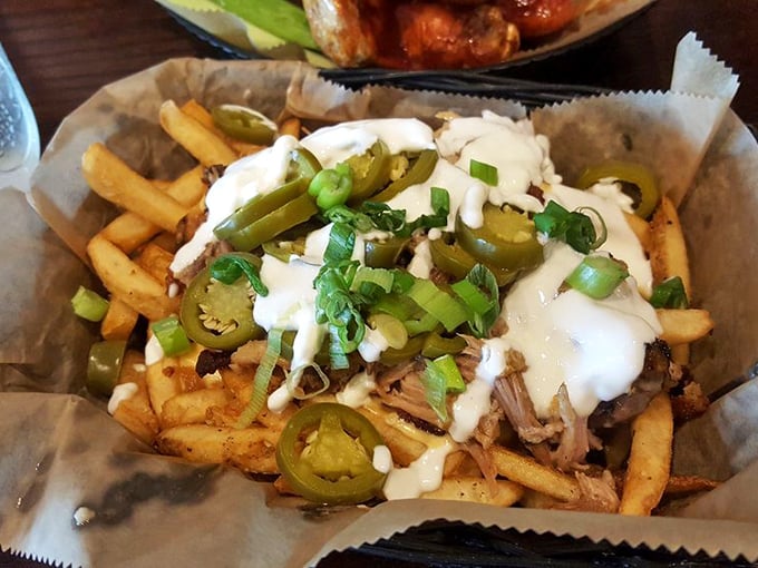 Loaded fries that don't just cross the line into decadence&mdash;they sprint past it, waving jalape&ntilde;os and melted cheese like victory flags.
