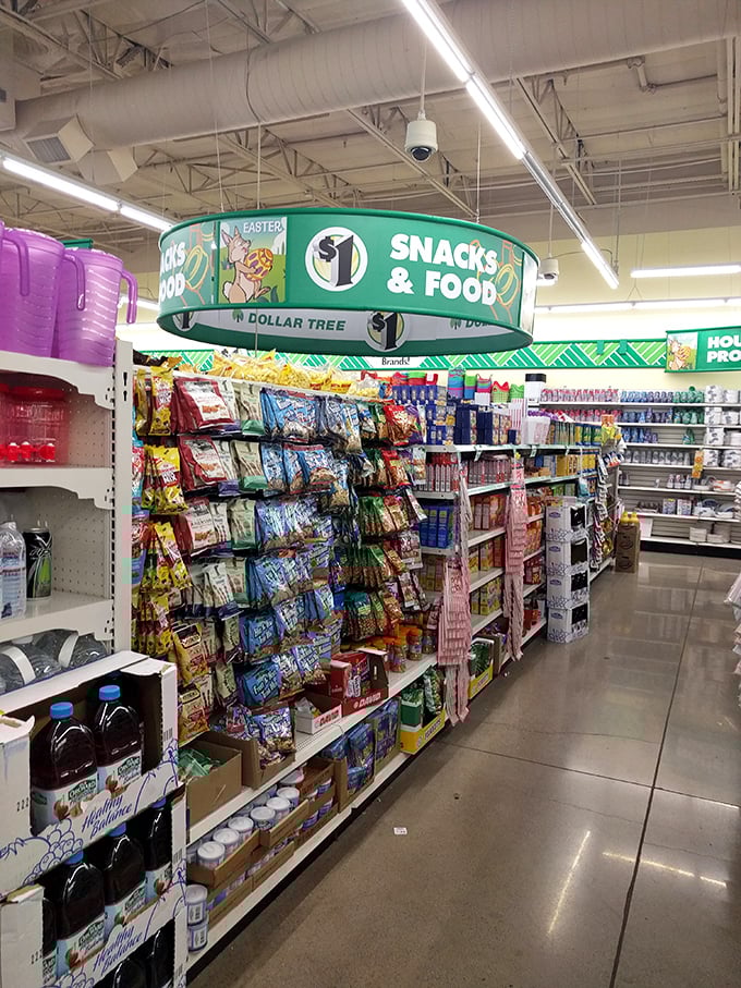 The snack aisle &ndash; where willpower goes to die and movie night preparations come to life, all for pocket change.