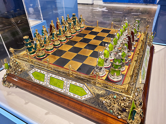Golden chess sets prove that some games deserve to be played like royalty intended.