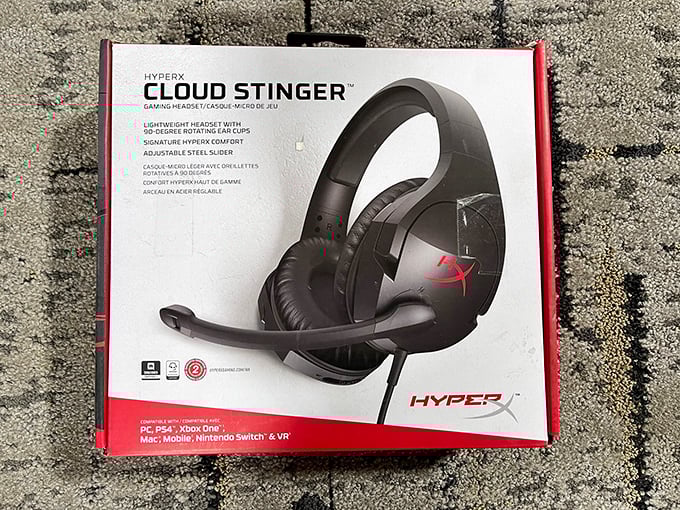 Gaming headphones that would make any teenager (or let's be honest, 40-something dad) squeal with delight. Weekend gaming sessions just got an upgrade.