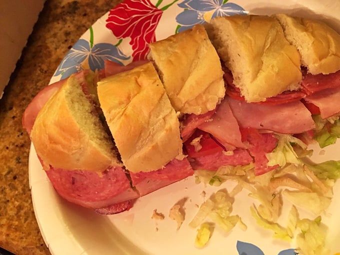 Layer upon magnificent layer of Italian meats and fresh veggies on house-baked bread. This sub isn't a sandwich; it's a commitment.