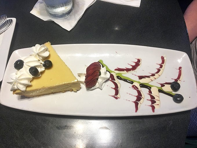 Key lime pie that strikes the perfect balance between sweet and tart. That artistic presentation isn't just for show&mdash;it's the prelude to a citrus symphony.