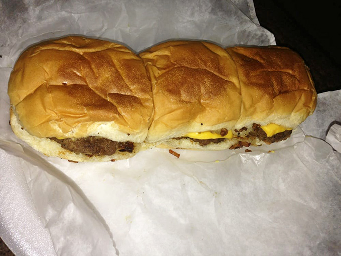 These mini cheeseburgers aren't trying to win Instagram fame; they're too busy satisfying hunger with honest beef, melted cheese, and soft buns.
