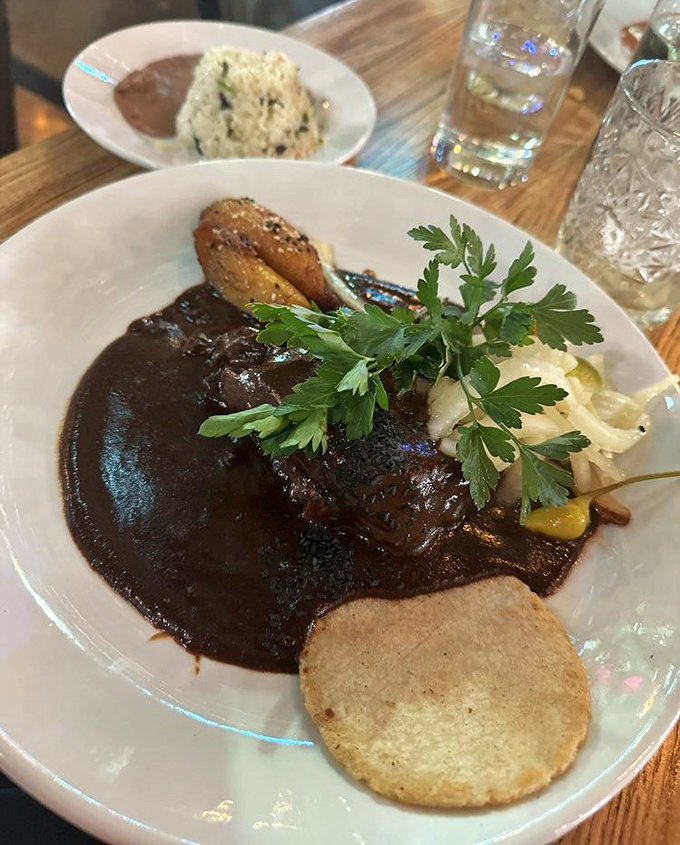 The mole negro isn't just dark in color&mdash;it's mysterious, complex, and so deeply satisfying you'll want to interrogate the chef for their secrets.