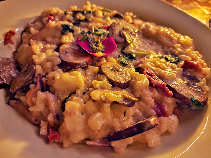 This mushroom risotto isn't just comfort food—it's a warm hug in a bowl. The kind of dish that makes you want to cancel your other plans.