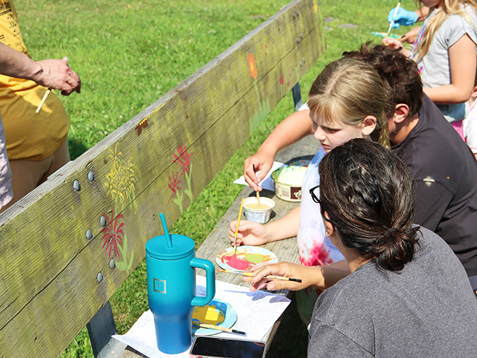 Art meets wilderness at Nescopeck's outdoor workshops. These budding Monets are capturing Pennsylvania's palette with brushstrokes and wonder.