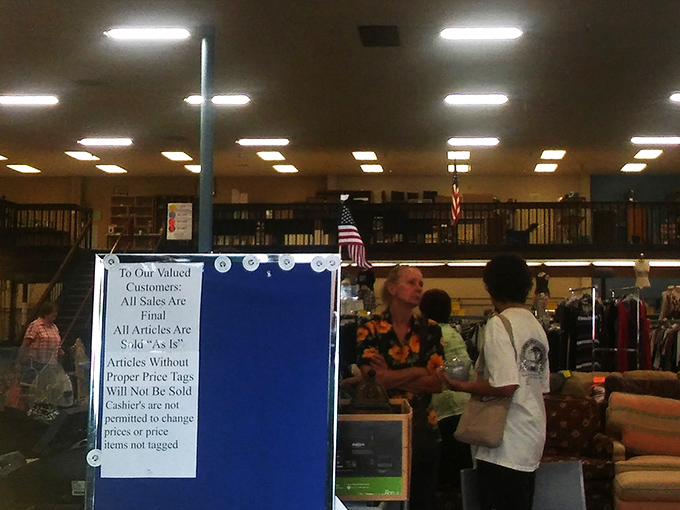 The store's clear policies keep the treasure hunting fair for everyone. No haggling needed when the prices already feel like you're getting away with something.