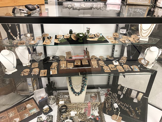 Jewelry that tells stories of proms, anniversaries, and special occasions past. Each piece waiting for its second chance to shine.