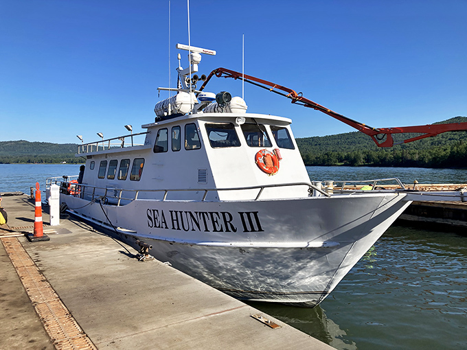 Your chariot across America's largest freshwater sea. The Sea Hunter III doesn't just transport visitors&mdash;it transports you to a different way of experiencing wilderness.