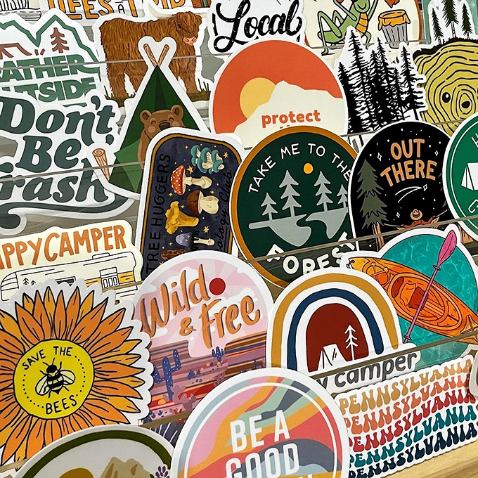 Sticker collections that would make your childhood self weep with joy and your adult wallet nervous.
