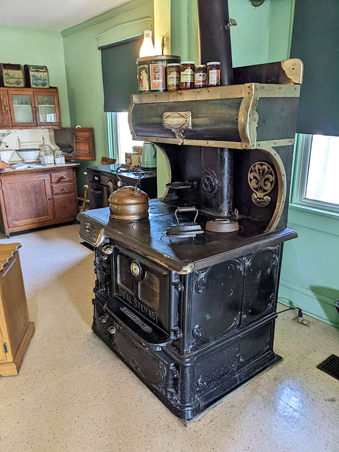 Before there was Instant Pot, there was just... pot. This magnificent cast iron stove cooked meals that required patience, skill, and zero microwaving.
