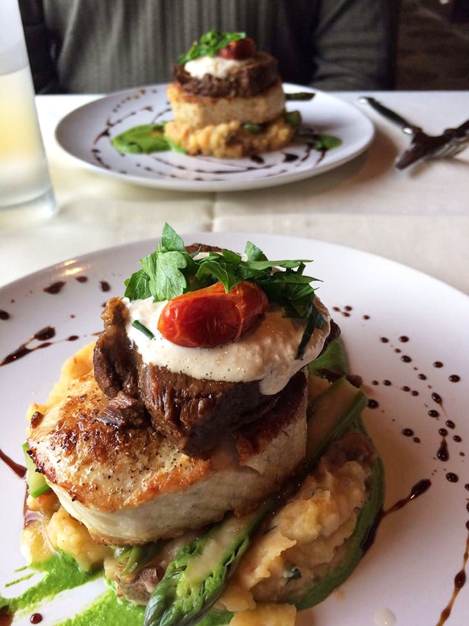 Architecture on a plate&mdash;this seafood tower doesn't just satisfy hunger, it tells stories of culinary craftsmanship where every element plays its perfect role in the delicious drama.