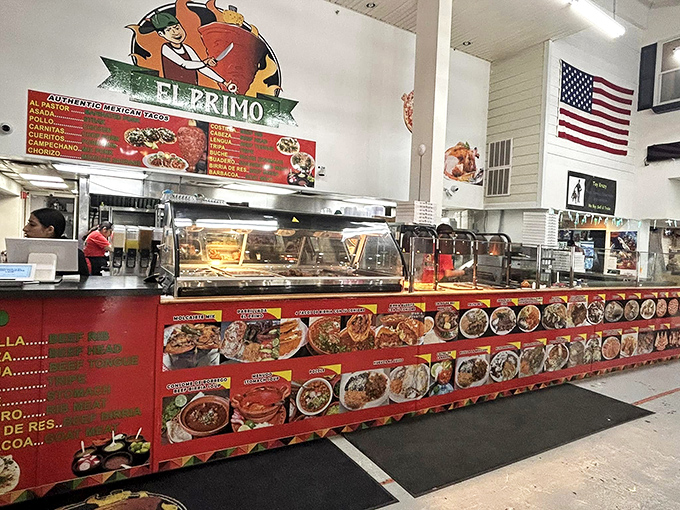 El Primo's colorful food counter proves that some of the best culinary adventures happen where you least expect them&mdash;between vintage vinyl and costume jewelry.
