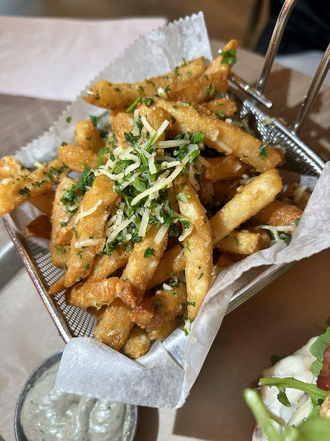 These aren't just fries&mdash;they're golden potato wands dusted with herbs, cheese, and enough flavor to make you forget your diet resolutions.