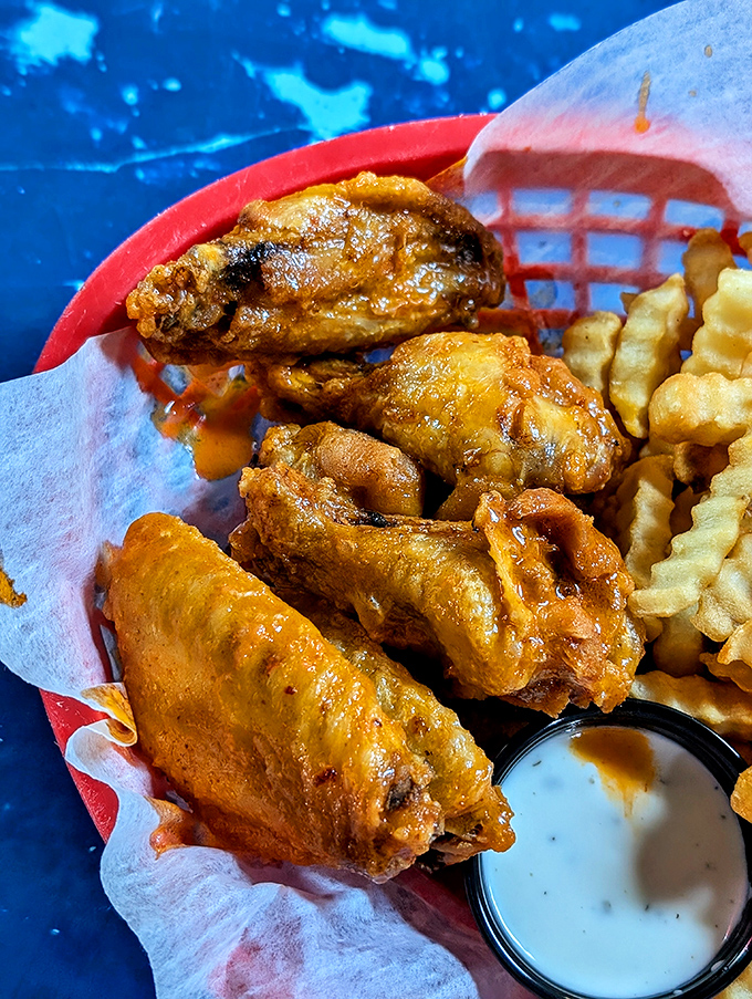 Wings that don't need a sports bar to shine. Crispy, saucy, and unapologetically messy&mdash;exactly how comfort food should introduce itself to your taste buds.