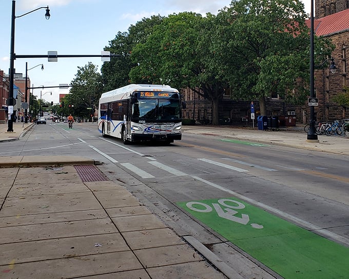 Champaign's public transportation makes exploring this vibrant university town a breeze. No parking headaches required!