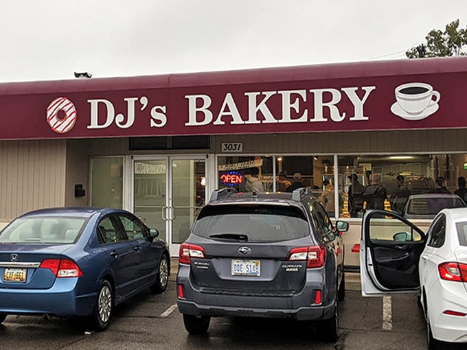 DJ's Bakery proves that sometimes the best treasures hide in plain sight &ndash; that red awning is basically a superhero cape for donut lovers.