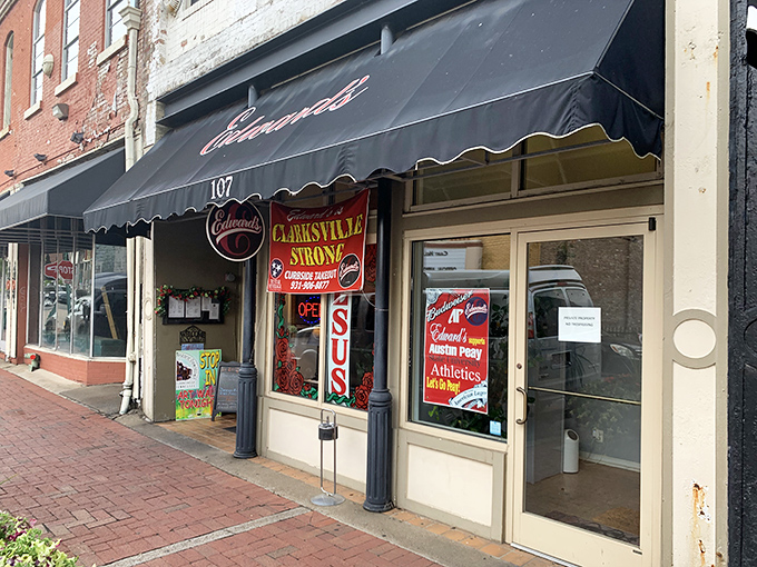 Edward's classic storefront brings small-town charm to serious steak business – where locals have been getting their fix for generations.
