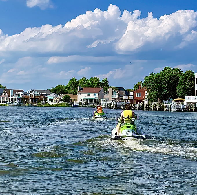Fenwick Island's ferry terminal welcomes travelers with the promise of new shores and fresh perspectives.