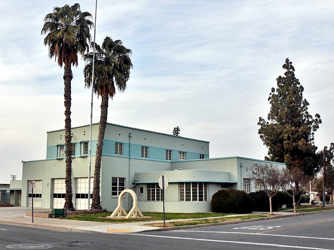 The historic Hanford Civic Auditorium stands as a testament to the city's rich cultural heritage. Affordable living with architectural character.