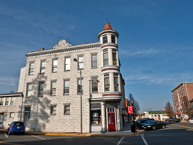 Classic American architecture with a twist &ndash; where Victorian details meet small-town charm on every corner.