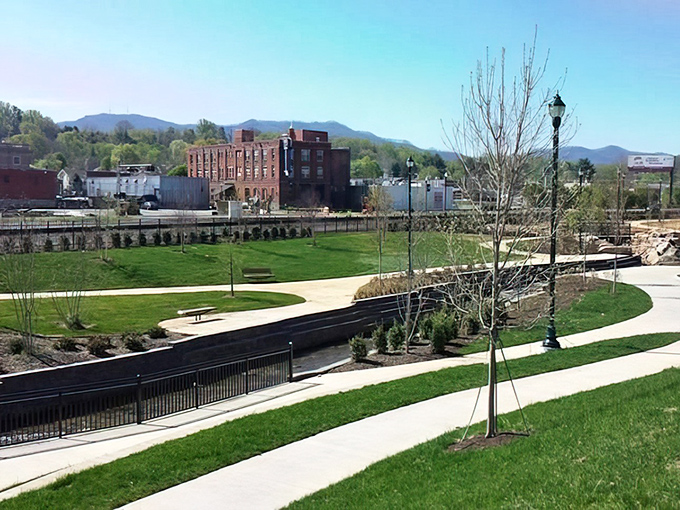 Johnson City's downtown renaissance &ndash; where historic brick buildings find new purpose in the shadow of the mountains.