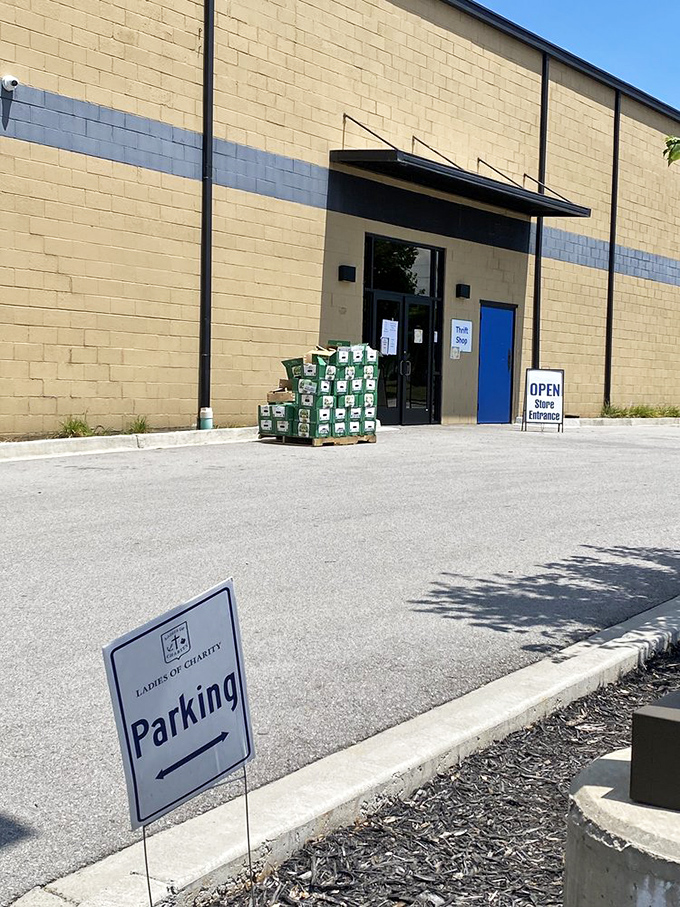 Ladies of Charity's unassuming entrance hides a warehouse of wonders waiting to be discovered.