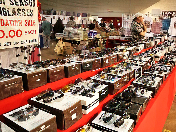 Inside Memphis Flea Market - where international flavors and merchandise create a global bazaar without the passport requirements.