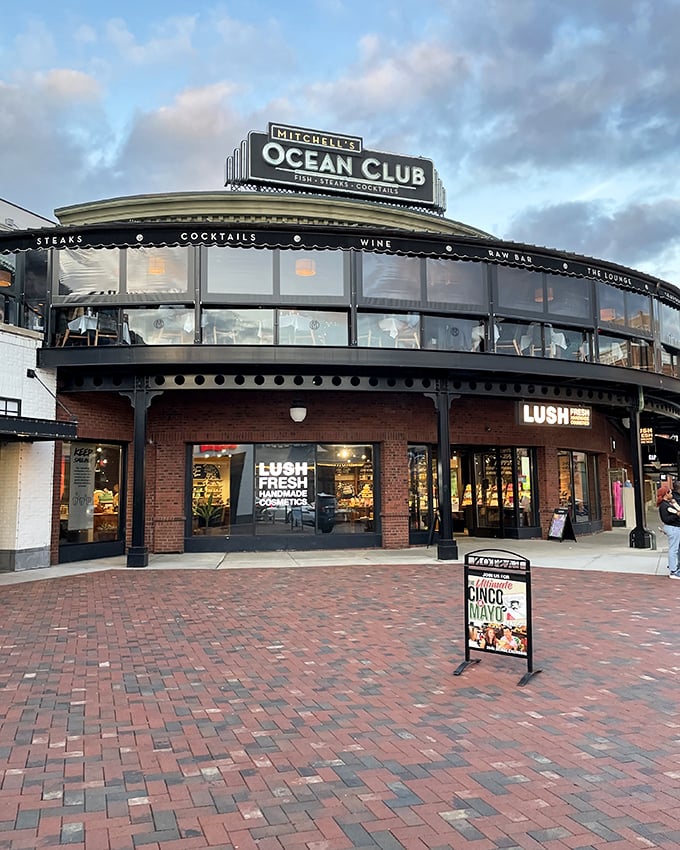 Mitchell's Ocean Club brings unexpected seafood elegance to Easton Town Center, proving you don't need a coastline for world-class oysters.