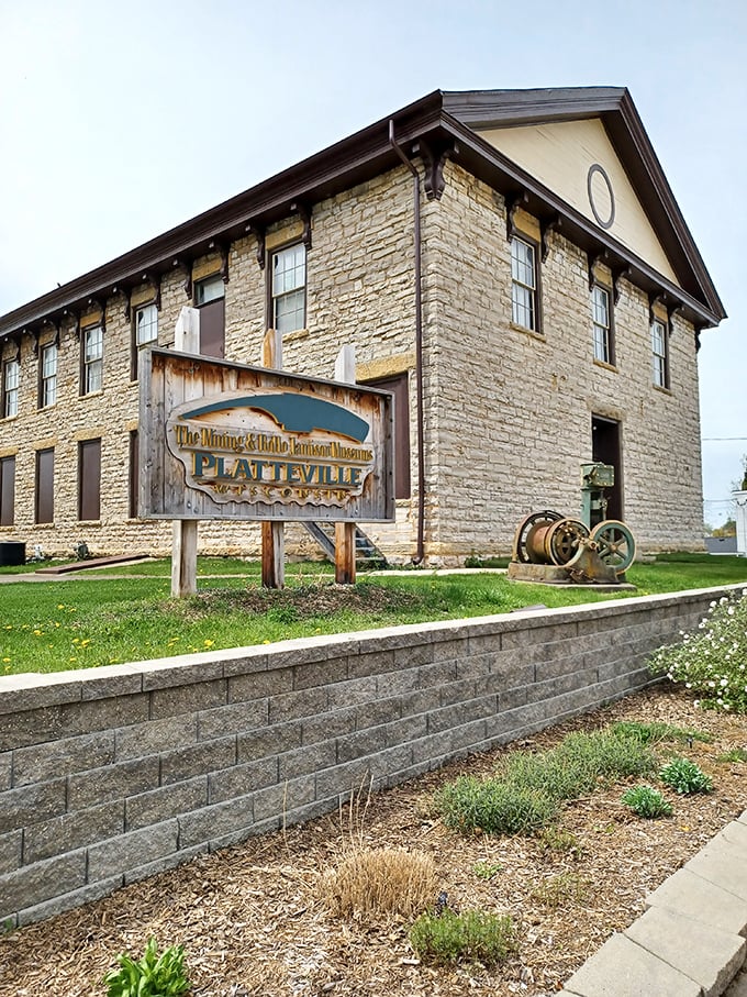 The Mining & Rollo Jamison Museum in Platteville celebrates local history while the town celebrates cost-of-living that won't mine your retirement savings.