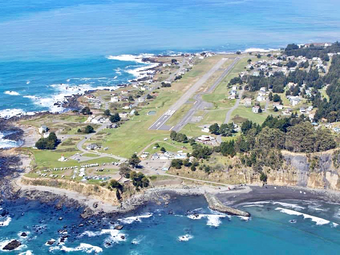 Shelter Cove—where "getting away from it all" isn't just a saying, it's the entire point. Just look at that pristine coastline!