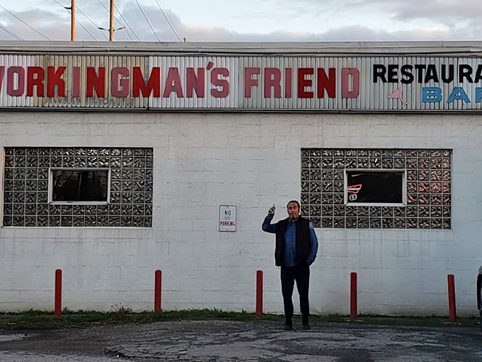 The Workingman's Friend wears its heart on its sign &ndash; honest food for honest folks. 
