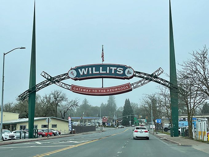 Willits: That iconic arch says "Gateway to the Redwoods," but your budget reads "Gateway to Affordable California Living."