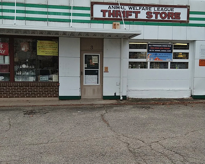 Don't let the modest storefront fool you&mdash;Animal Welfare League's thrift shop packs endless possibilities into a cozy space.