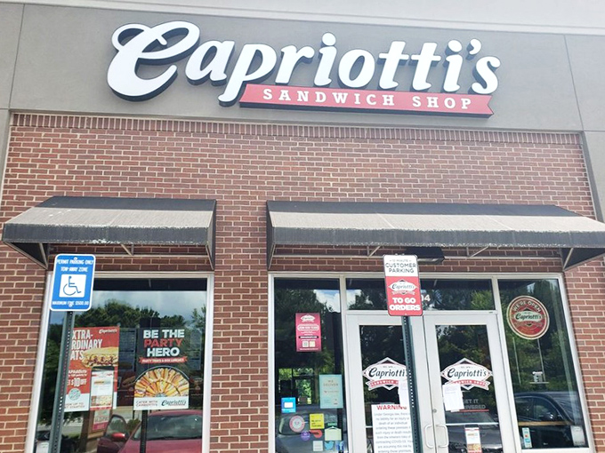 Behind these doors, Thanksgiving dinner comes sandwiched between bread every day of the year! 