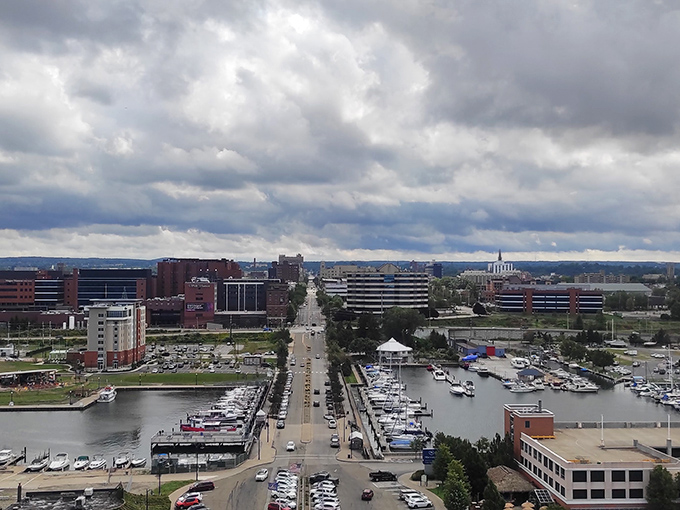 Historic brick buildings anchor Erie's downtown, offering character you won't find in cookie-cutter communities. Affordable elegance with a dash of lakeside charm.