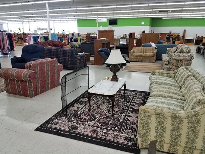 From sofas to silverware, Florence's Mission Mart transforms one person's discards into another's perfect find.