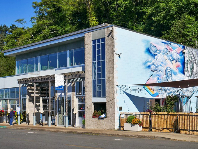 Local Ocean's sleek design and waterfront location blend contemporary style with coastal charm. The seafood inside matches the impressive exterior.