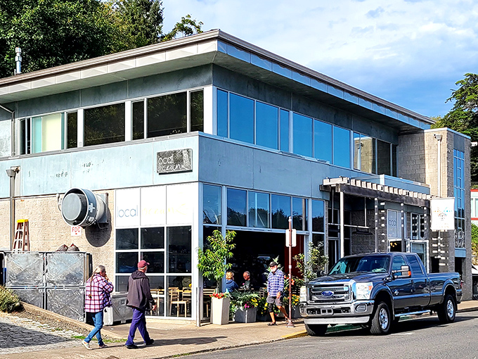 The sleek, contemporary design of Local Ocean houses some of the most traditional and respectful seafood preparations on the coast.