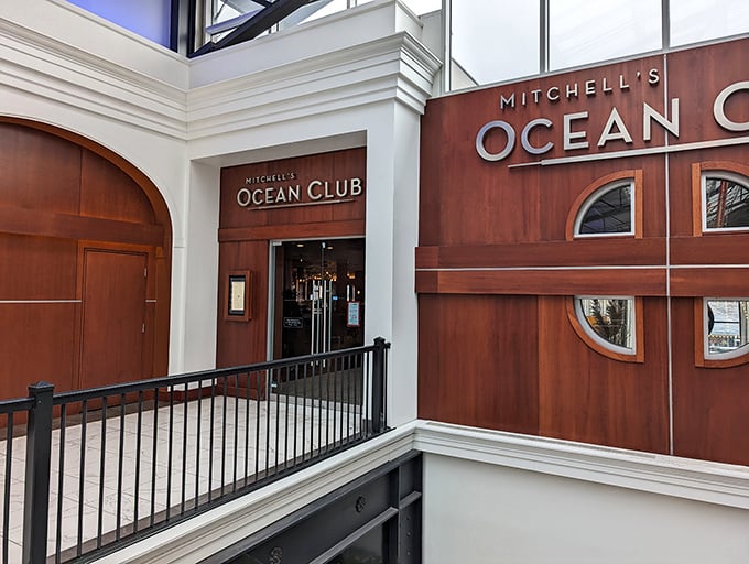 Behind those sophisticated columns lies a seafood wonderland where Chilean sea bass melts faster than your willpower to save room for dessert.