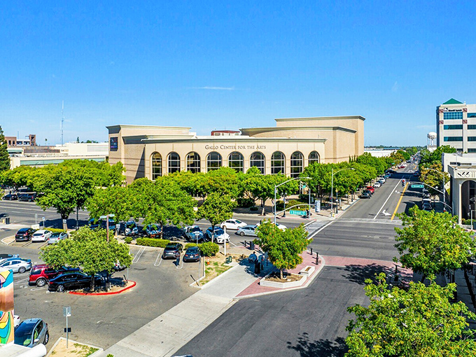 Modesto's tree-lined downtown streets offer big-city amenities with small-town prices&mdash;a retiree's dream come true in the Central Valley.