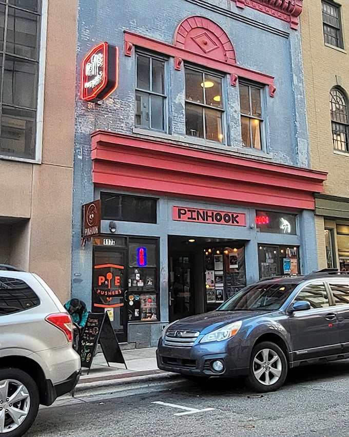 When pizza slices become street art, you know you've found somewhere special in downtown Durham. 