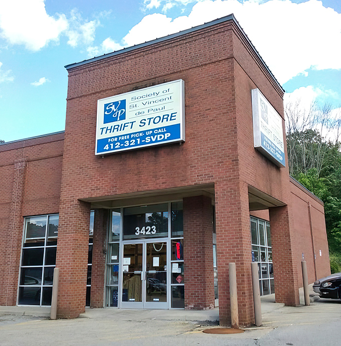This unassuming brick building holds secondhand gold. St. Vincent's proves the best treasures often hide in plain sight.